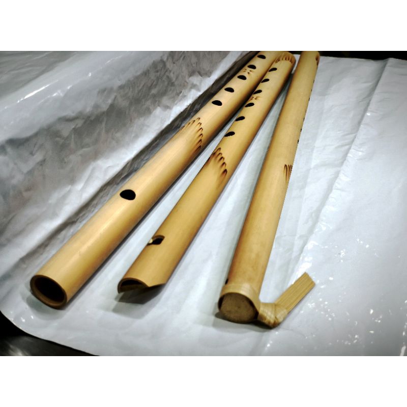 Seruling buluh Bamboo flute Seruling asli tradisi | Shopee Malaysia