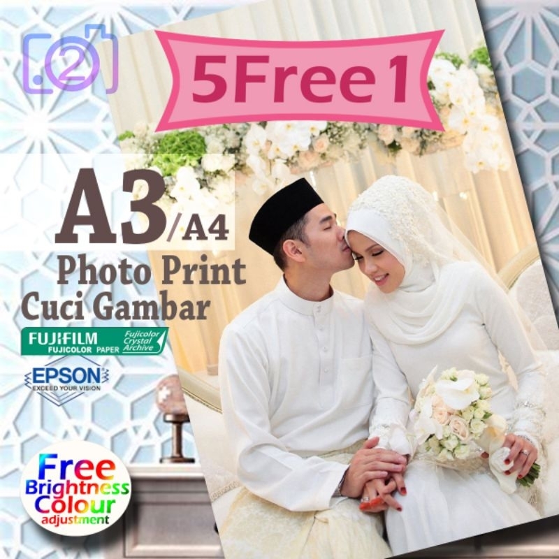 A4 A3 Photo Print /cuci Gambar / Foto cetak/printing | Shopee Malaysia
