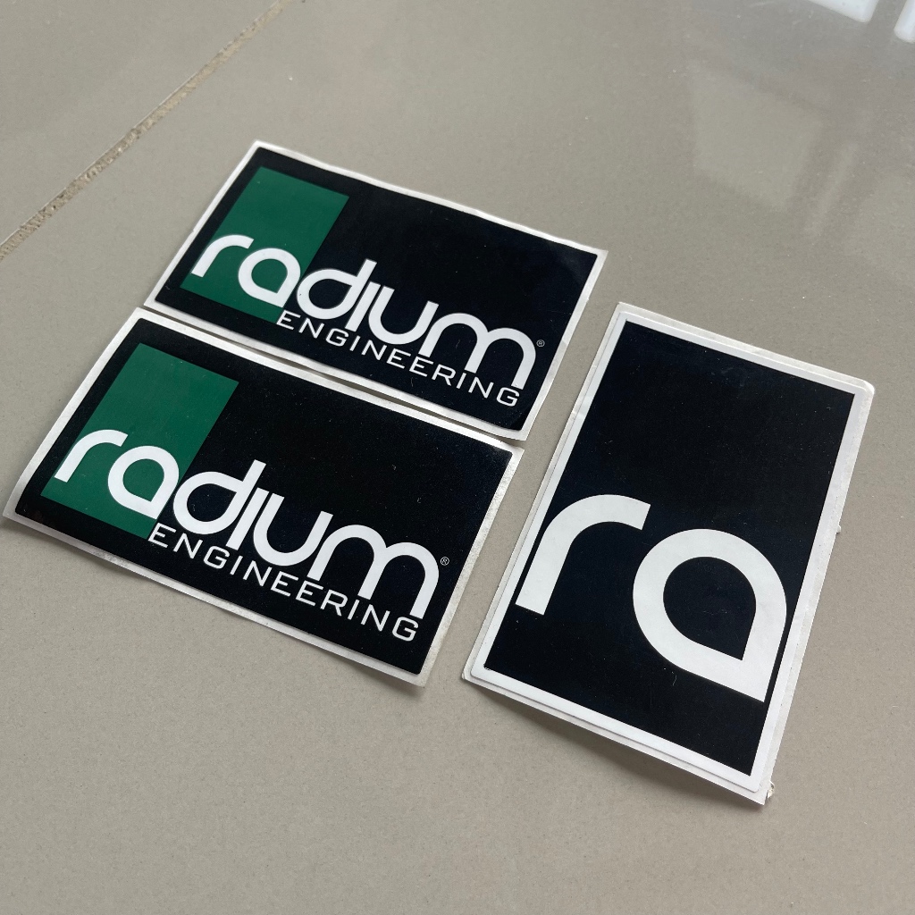 ORIGINAL RADIUM ENGINEERING STICKER | Shopee Malaysia