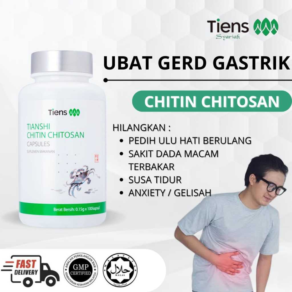 UBAT UNTUK GERD - CHITIN CHITOSAN TIENS - CHITOSAN ORIGINAL - UBAT ...