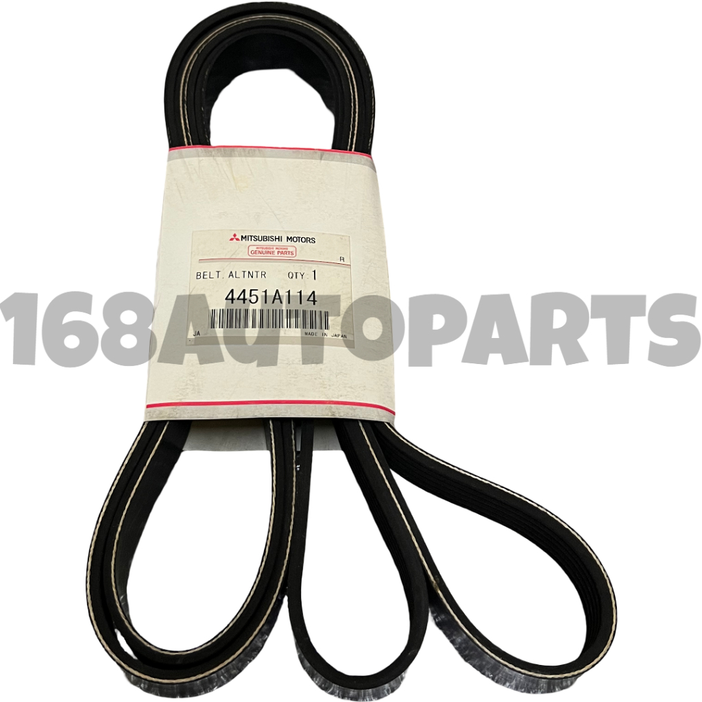 Original Mitsubishi 1340A123 4451A114 Fan Belt 6PK2563 Lancer GT ASX ...