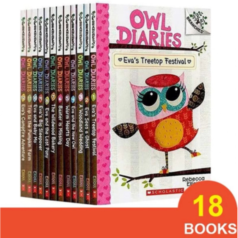 [Ready Stock] Owl Diaries (18 Books) | Shopee Malaysia