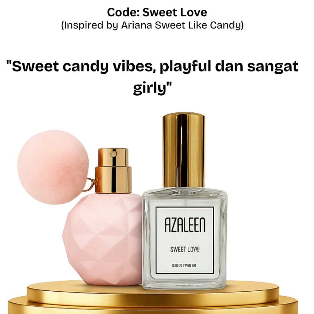 Azaleen Perfume Wanita (13ml) | 20 Pilihan Dupe Wangian | Tahan Lama ...