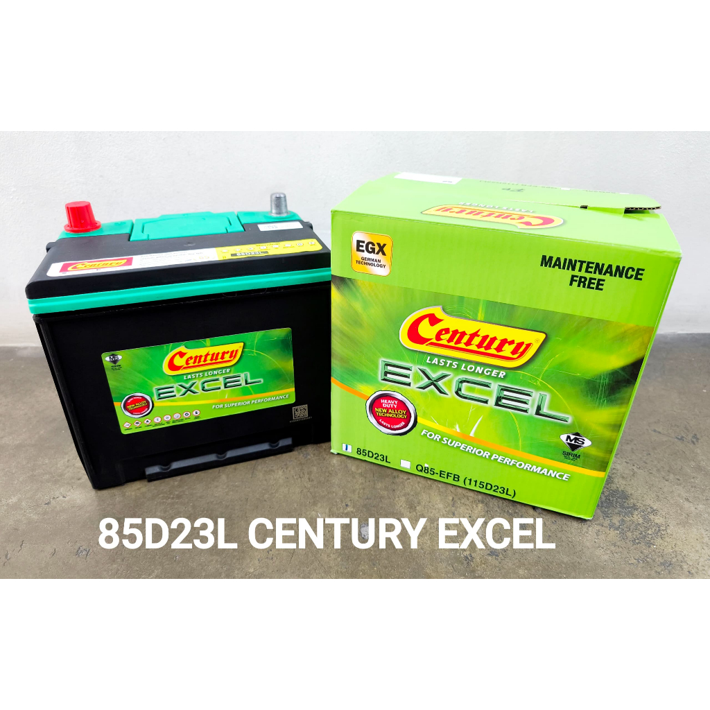 [ 85D23L CENTURY EXCEL | Car battery Bateri kereta |Toyota Vellfire ...