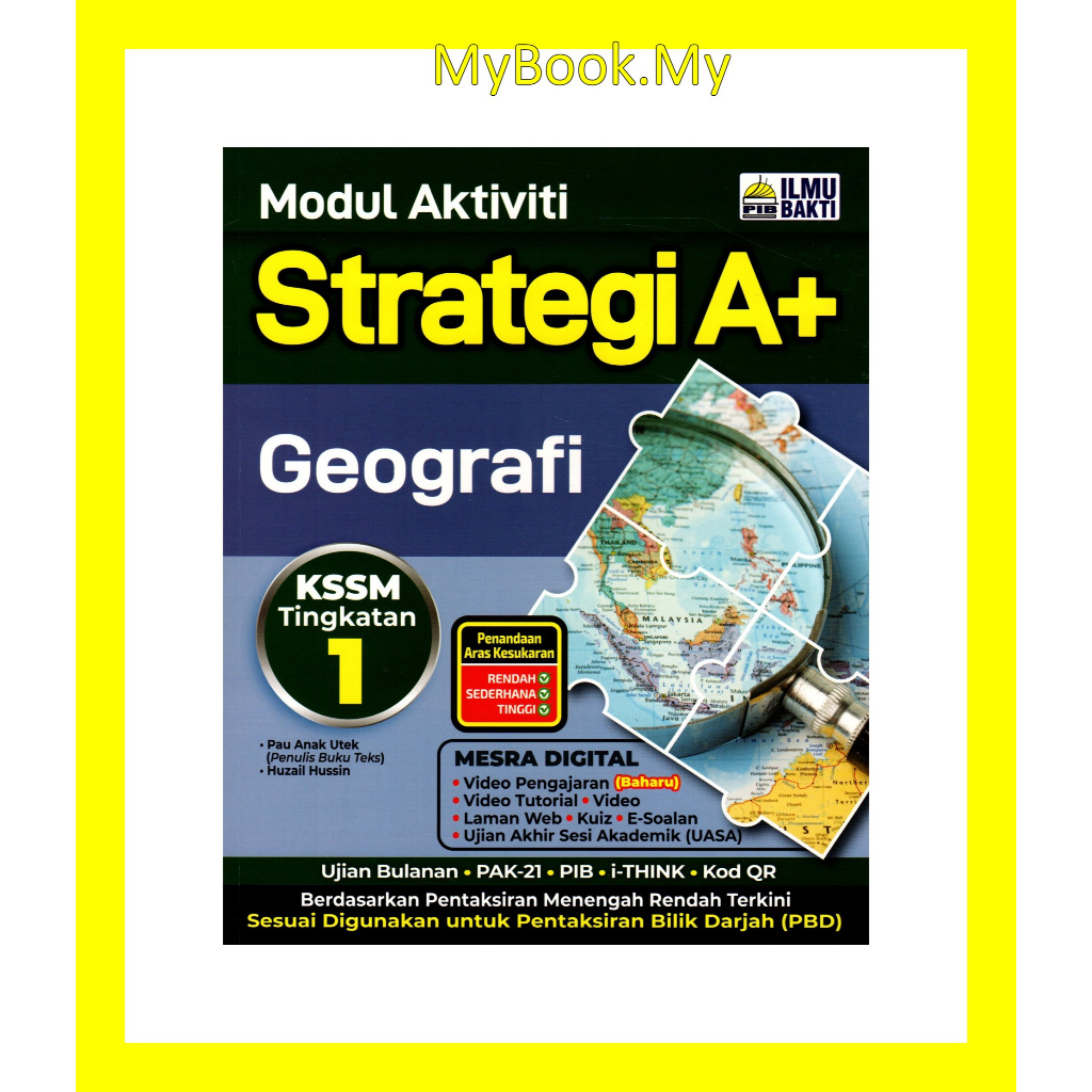 *BARU* MyB Buku Latihan : Geografi Tingkatan 1 - Modul Aktiviti Strategi A+ (Ilmu Bakti ...