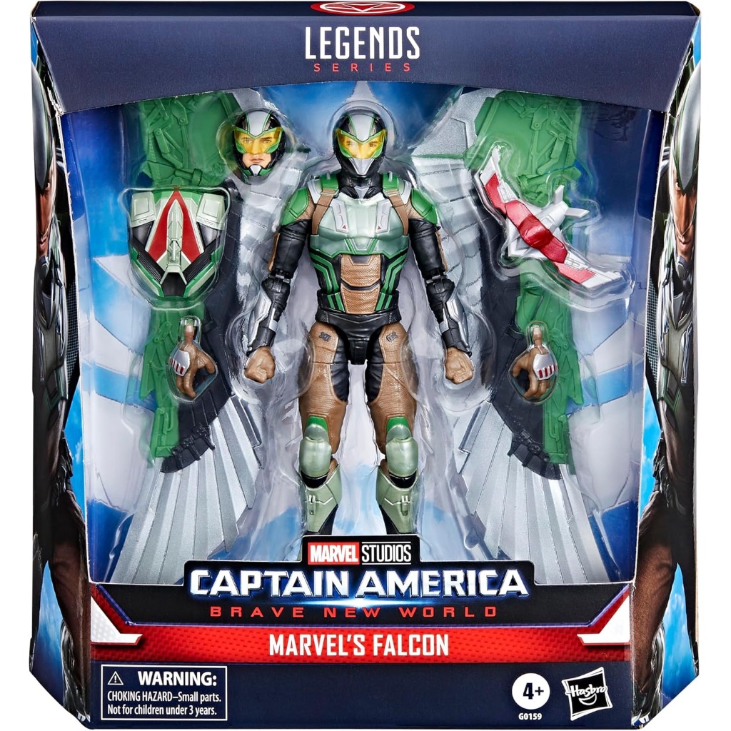 Marvel Legends Falcon, Captain America: Brave New World Collectible ...