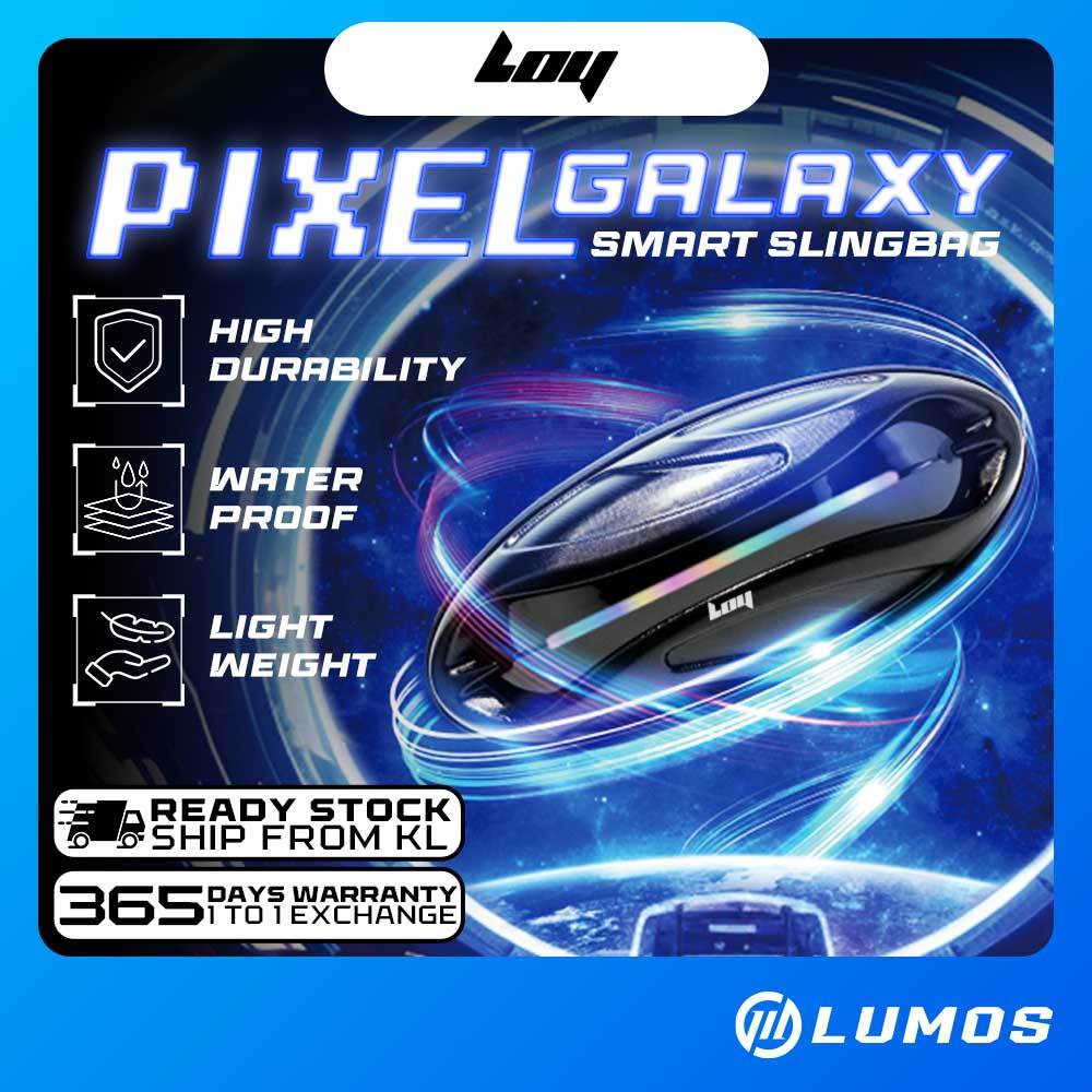 LOY Pixel Galaxy - Innovative Smart LED Light BumBag | Shopee Malaysia