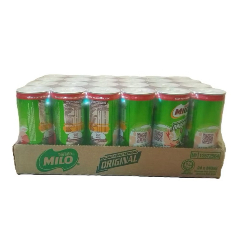 Milo Can Original 240mlx24tin/carton | Shopee Malaysia