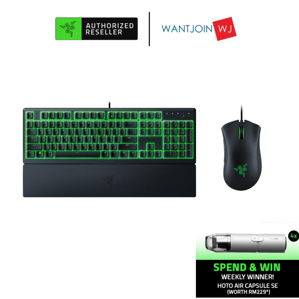 (SPECIAL BUNDLE SET) Razer Deathadder Essential Gaming Mouse + Razer ...