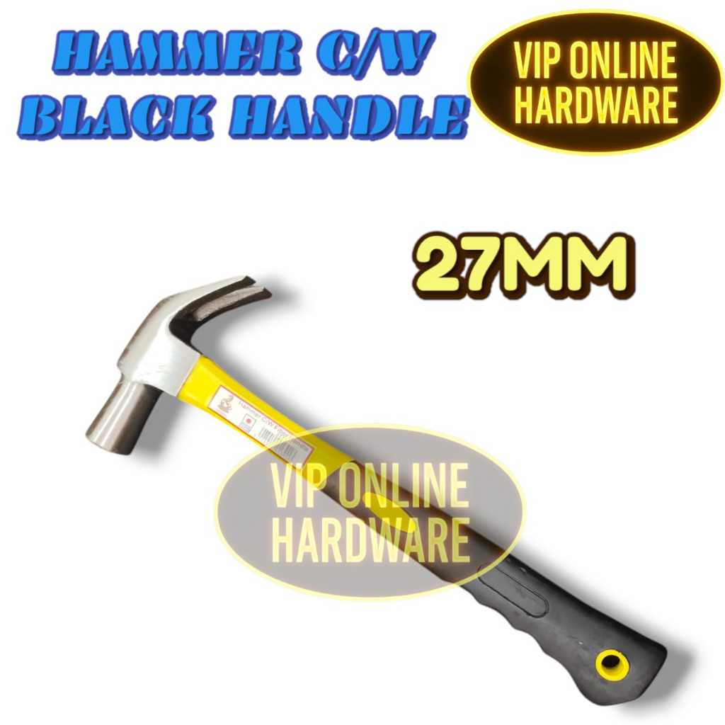 READY STOCK YA!!! HAMMER C/W BLACK HANDLE 27MM | Shopee Malaysia
