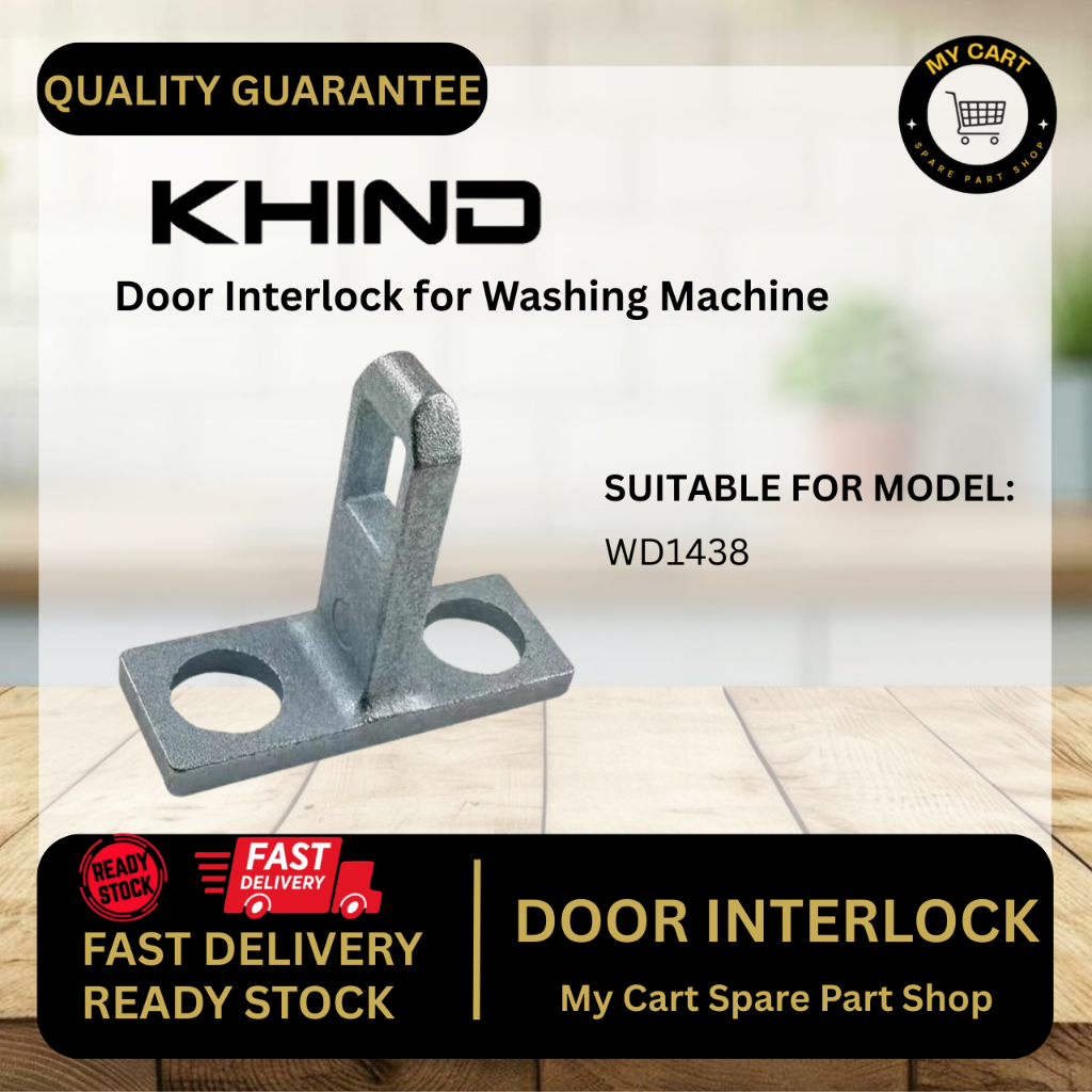 【READY STOCK】KHIND Front Loading Washing Machine Door Interlock Hook ...
