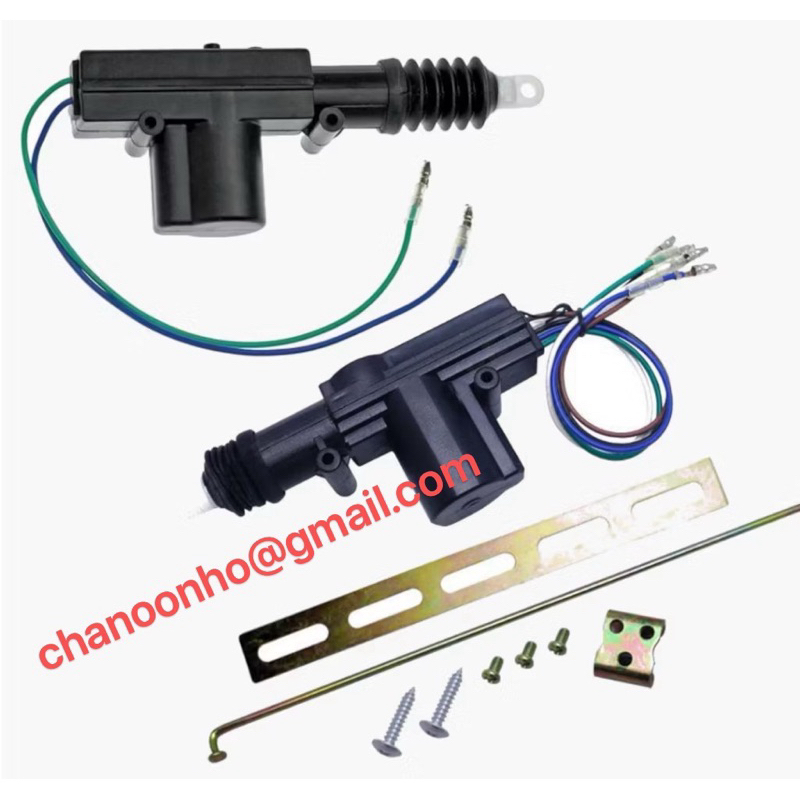 Car Central Lock 12V Central Locking System Actuator Door Gun Actuator 2 wire 5 wire center lock ...
