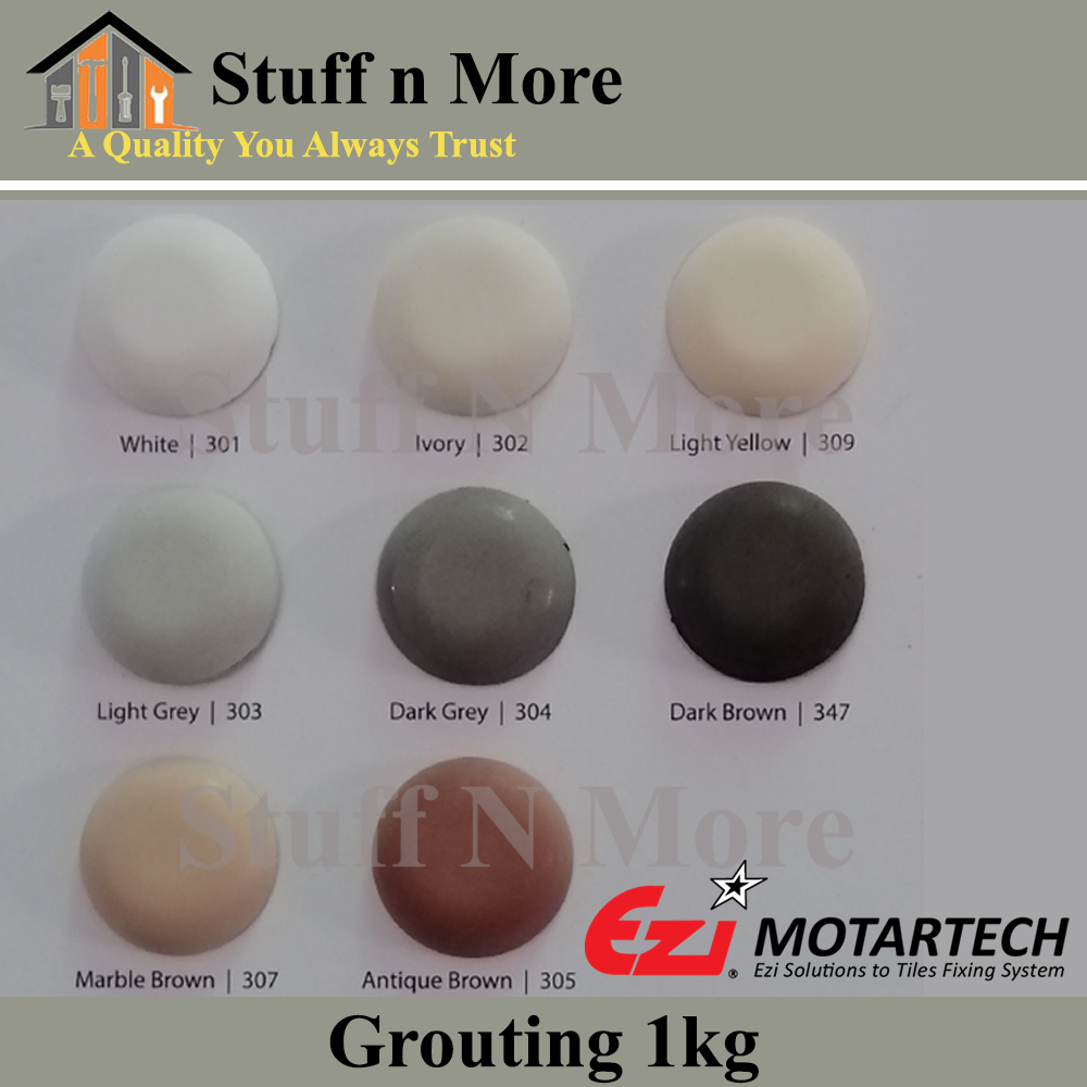 MOSAIC GROUTING 1KG Tiles Joint Filler Grout Joints | Shopee Malaysia