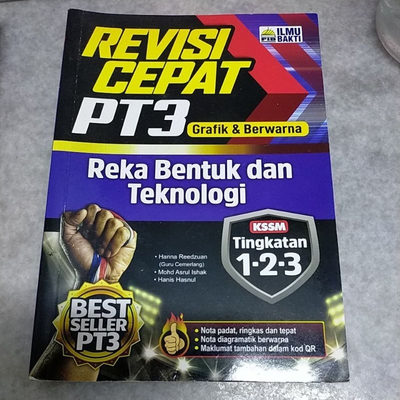KSSM REKA BENTUK DAN TEKNOLOGI PT3 TINGKATAN 1, 2, 3 ILMU BAKTI REVISION CEPAT | Shopee Malaysia