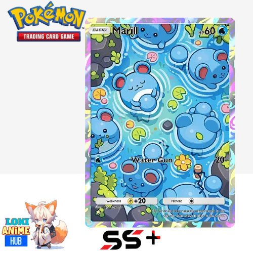 Marill #77 Triumphant Light Art Rare SAR SIR AA Pocket tcg Physical ...
