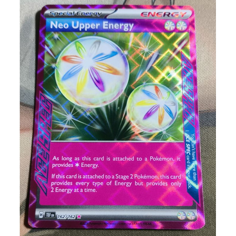 POKÉMON PTCG SV05: Temporal Forces 162/162 Neo Upper Energy | Shopee Malaysia