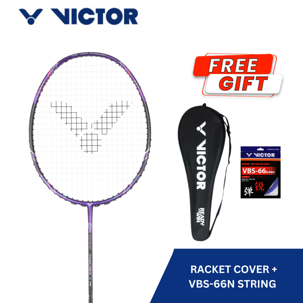 VICTOR Thruster K RYUGA II TD Badminton Racket TK-RYUGA-II-TD | Shopee ...