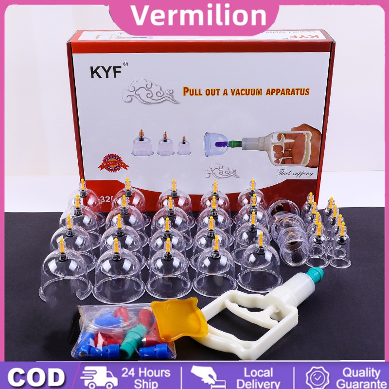 Cupping Cup Set 32/12 Cup Alat Bekam Cawan Body Massager Cawan Bekam ...
