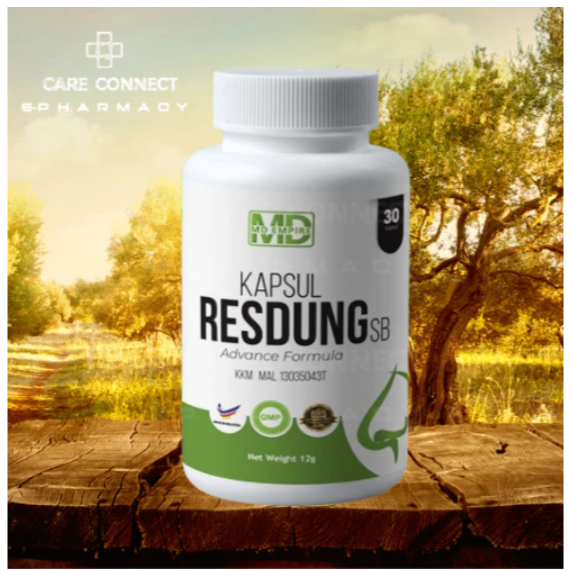 [Ready Stock] KAPSUL RESDUNG SB/UBAT PENAWAR RESDUNG (30's) | Shopee ...