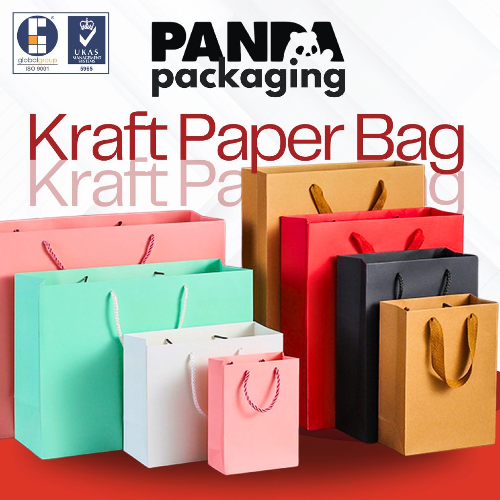 Beg Kertas Pemegang Kain Paper Bag Fabric Handle Cenderahati Door Gift ...