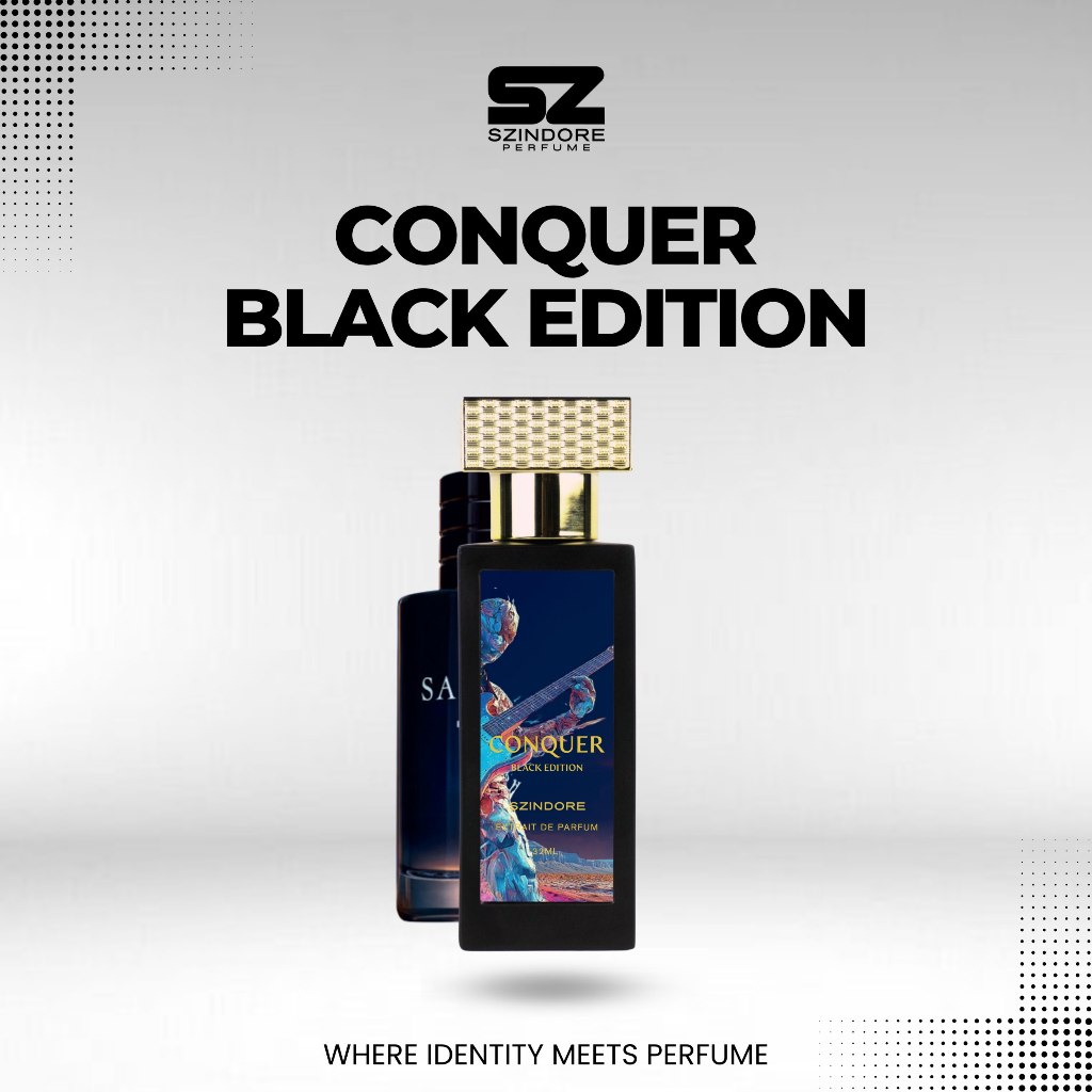 SZINDORE Conquer Black Edition Perfume For Men | Shopee Malaysia