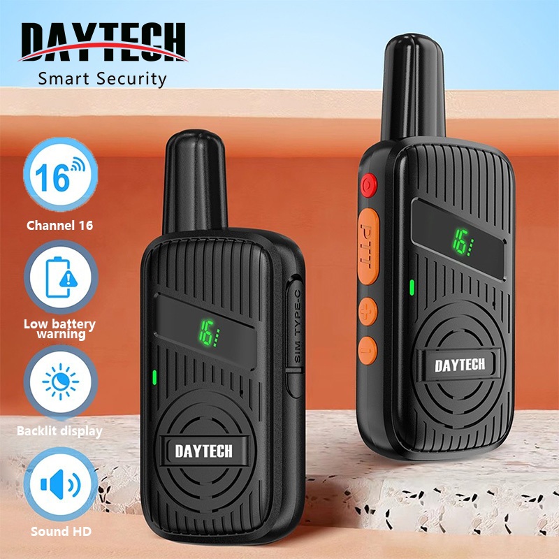 Daytech Walkie Talkie Wireless Intercom System Office Intercom for Hiking/Camping/Career 对讲机 ...