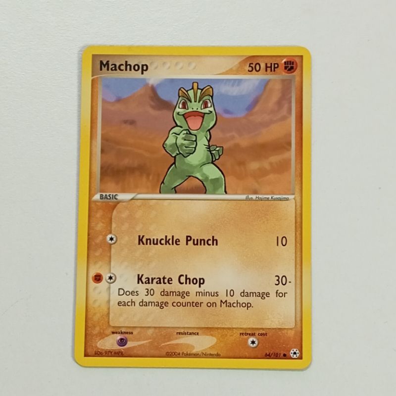 Pokemon TCG - Machop - 64/101 (Common) | Shopee Malaysia