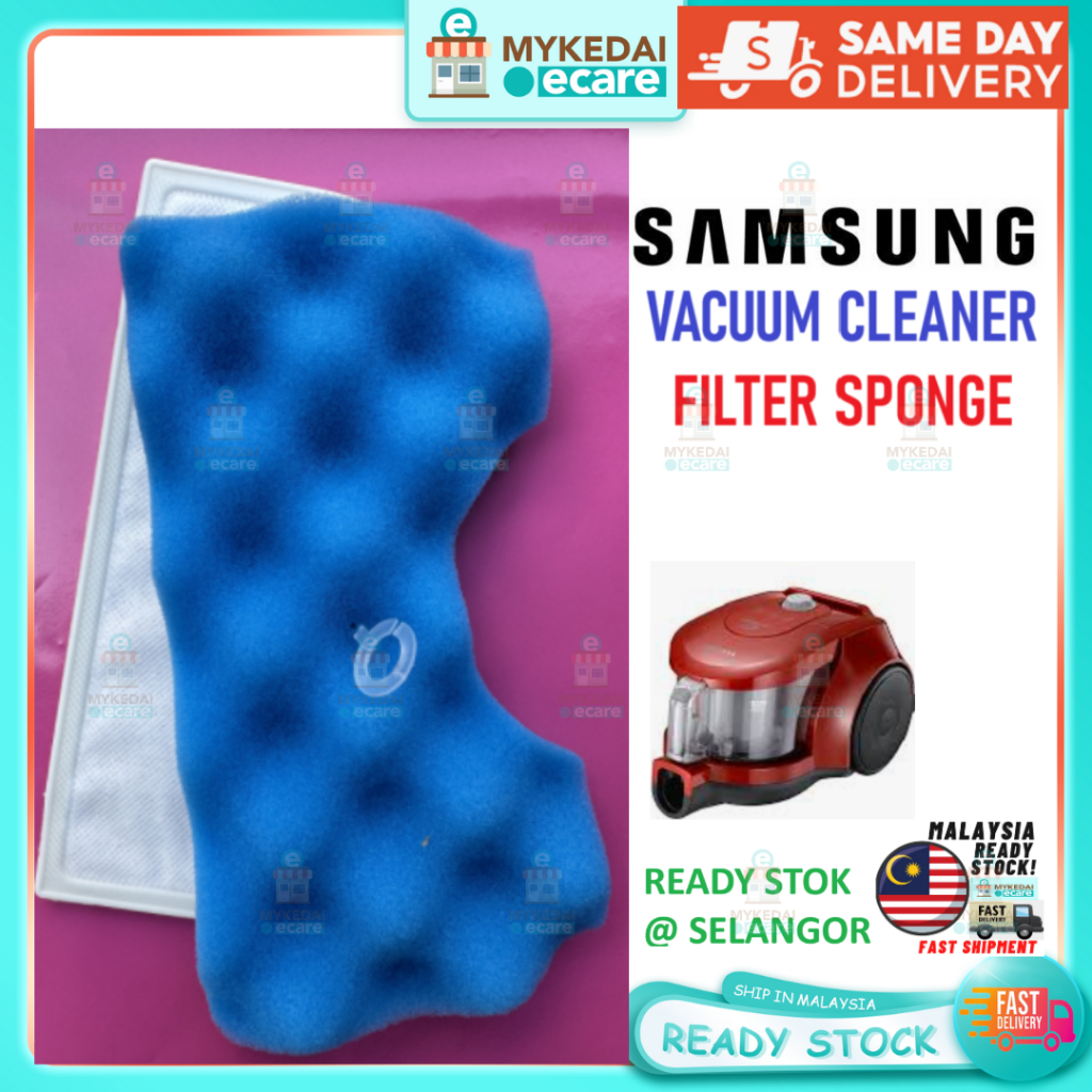 Samsung vacuum cleaner dust filter and sponge filter and filter holder ...