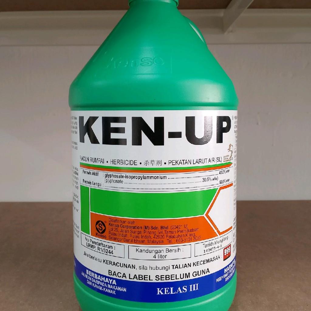 Ken-Up 41% 4L ( Racun Rumpai/Herbicide ) 100% Original | Shopee Malaysia