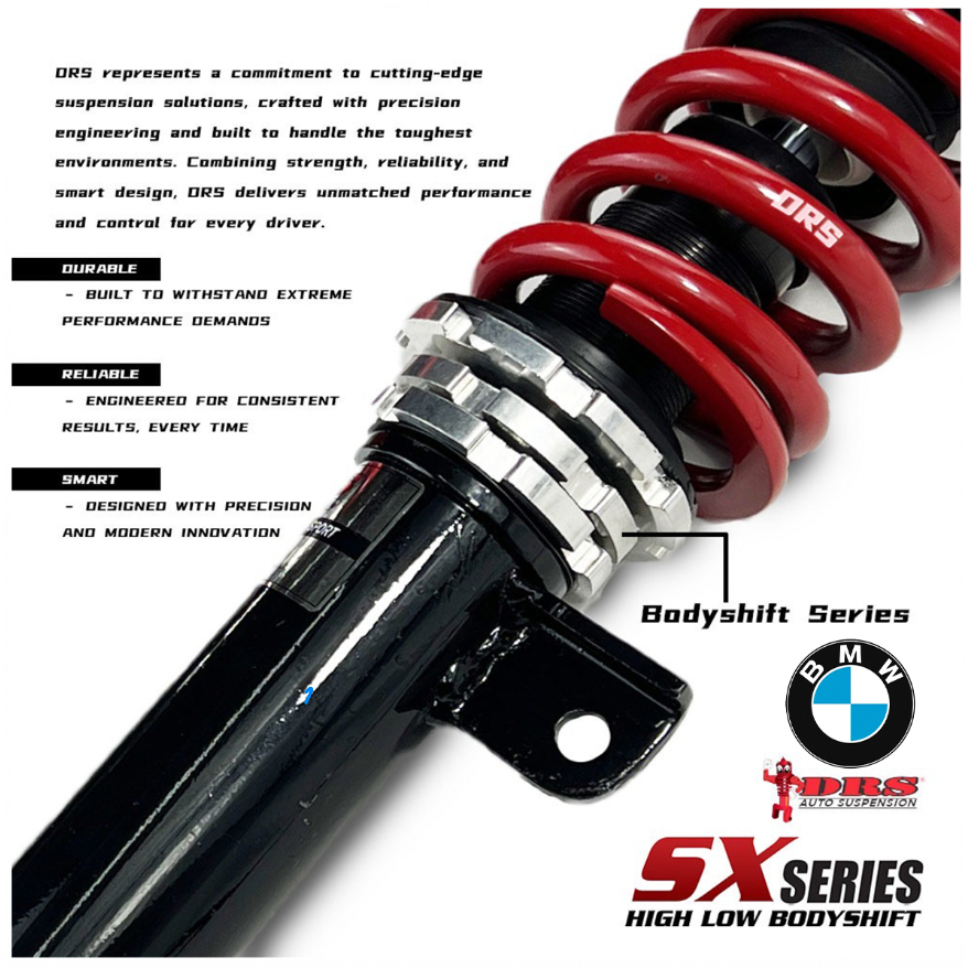 DRS (SX Series) Adjustable Absorber BMW E36 E46 E90 E91 E92 E93 F30 F32 ...