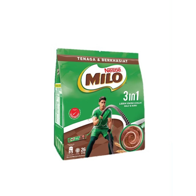 NESTLE MILO 3in1 Activ-Go Mixes (33g x 26's) | Shopee Malaysia