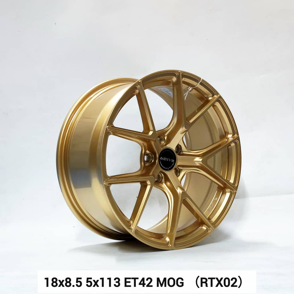 【Installation Available】RAXER RTX02 18X8.5 5X113 ET42 HB / DGP / MBRZ ...