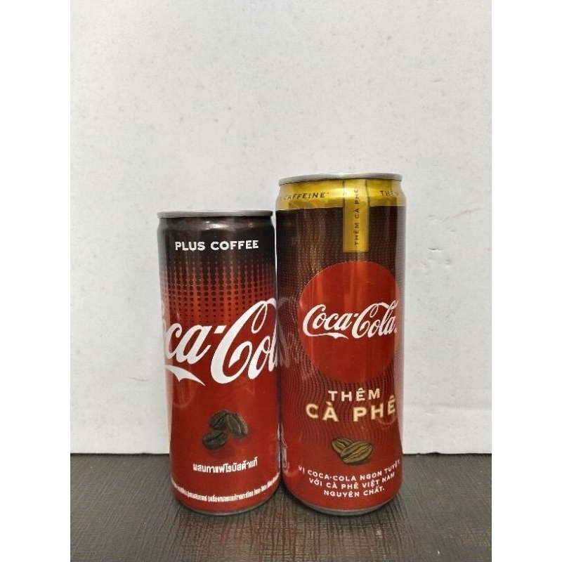 (Dent) Thailand + Vietnam Coca Cola Coke Coffee Empty can set (AW ...