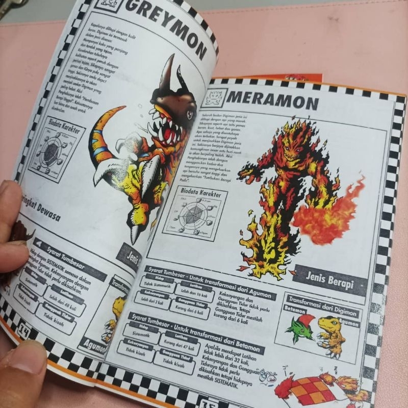 Digimon Guide Book Malay Ver1 -5 Color version( Reprint) | Shopee Malaysia