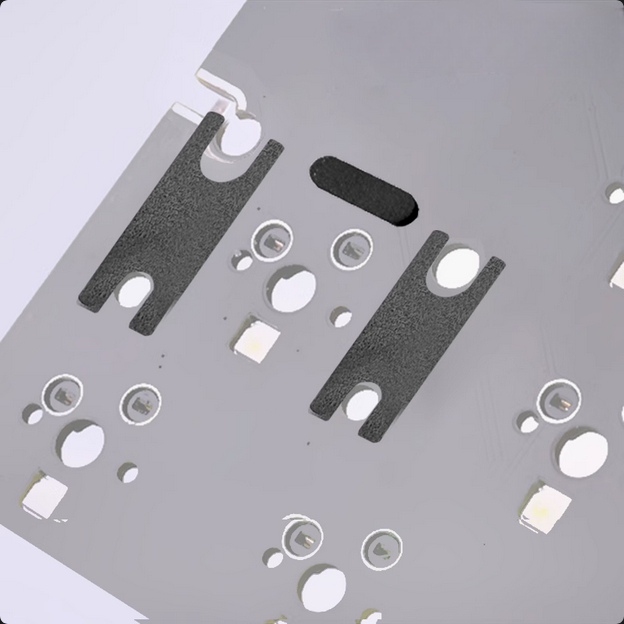 Stabilizer Stickers and EVA Pad for customize PCB mount Mechanical ...