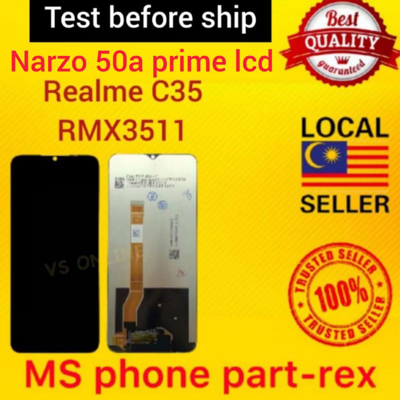 C35 REALME C35 LCD NARZO 50A PRIME LCD Realme c35 lcd Narzo 50a prime ...