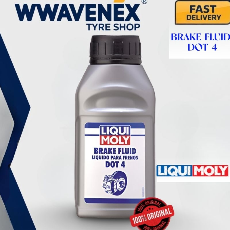 **1btl**Liqui Moly minyak brake,Brake Fluid Dot 4 (500ml) | Shopee Malaysia