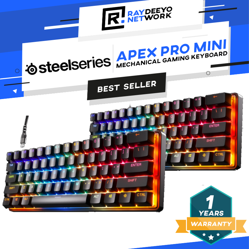 SteelSeries Apex Pro Mini - US Wired/ Wireless Gaming Keyboard | Shopee Malaysia