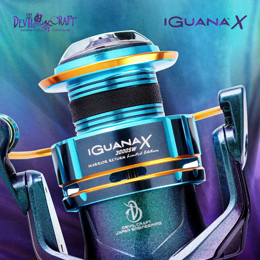 DEVIL CRAFT - IGUANA-X SPINNING REEL-11+1SUSBB-RATIO-5.4:1-6.2:1 ...
