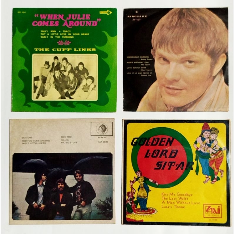 EP VARIOUS ARTISTS VINYL PIRING HITAM RECORD 7 INCH | Shopee Malaysia