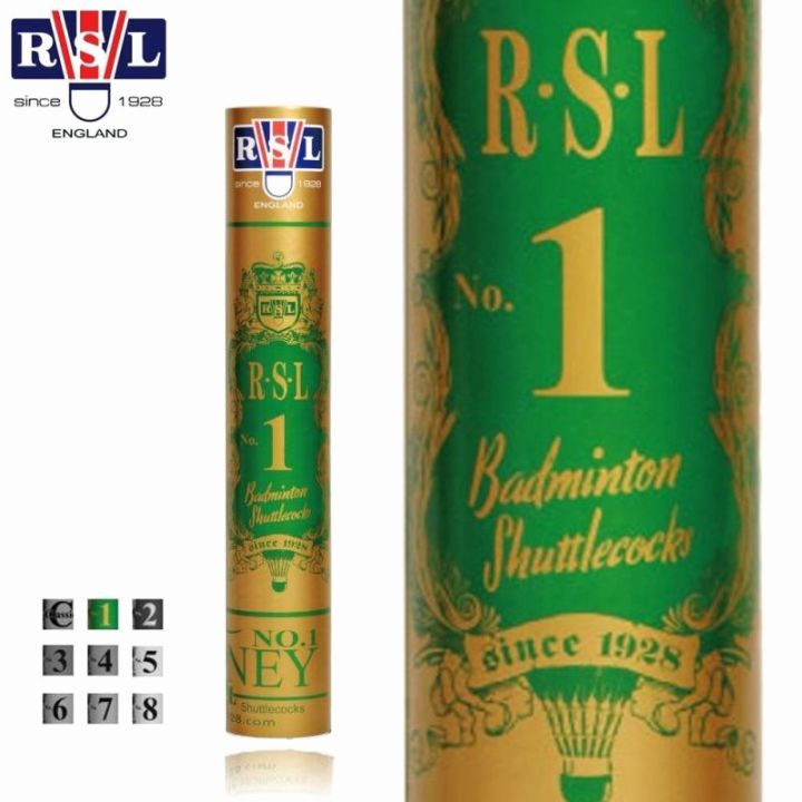 (READY STOCK) RSL Tourney NO.1 Badminton Shuttlecock (SPEED 77) | Shopee Malaysia