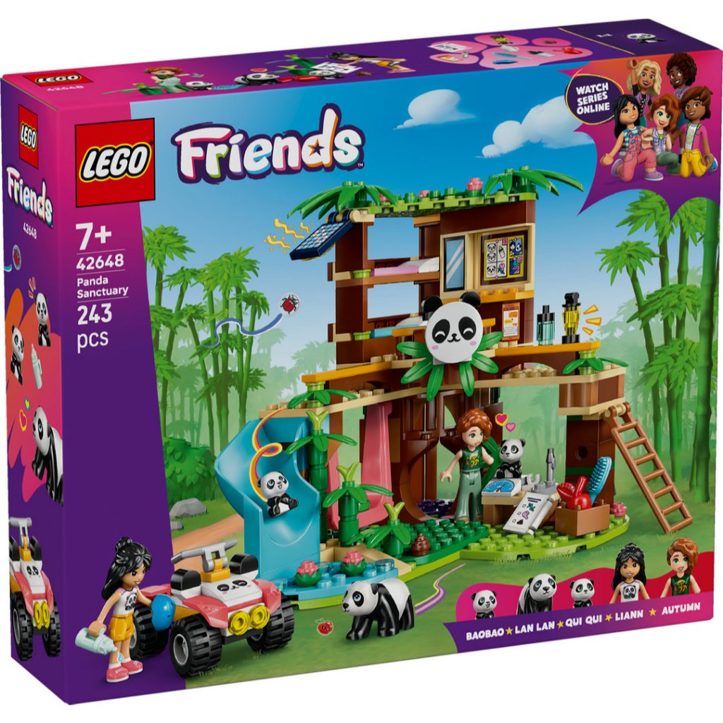 [BrickMonster] Lego 42648 Friends Panda Sanctuary Animal Care | Shopee ...