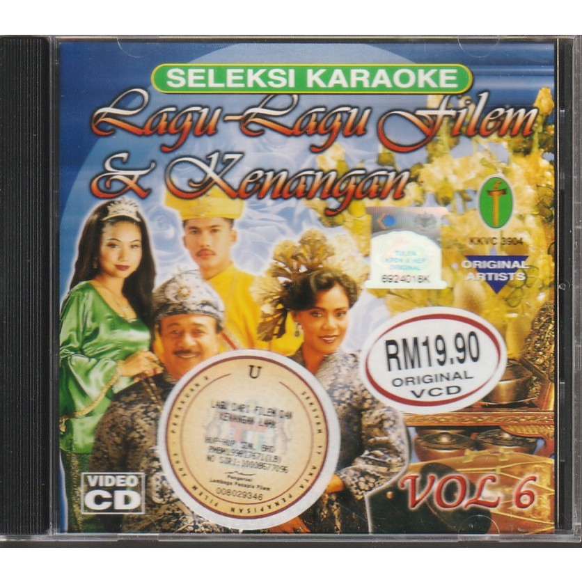 VCD LAGU FILEM & KENANGAN : NORANIZA IDRIS , ABDULLAH CHIK , ZALEHA HAMID : VOL 6 [ ORIGINAL VCD ...