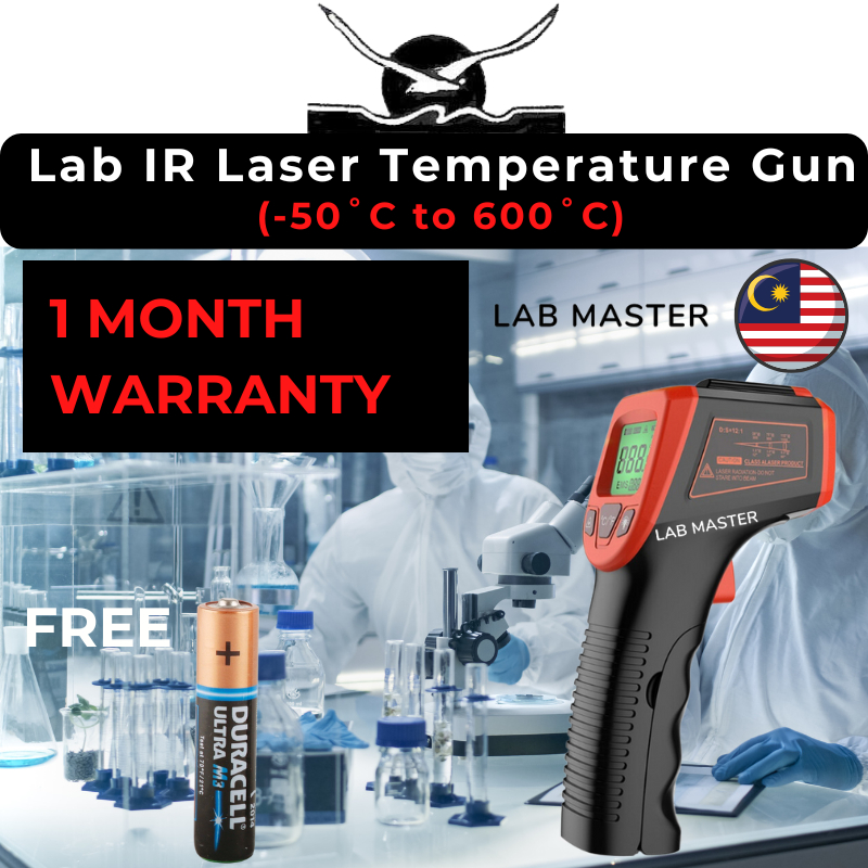 LAB MASTER/MALAYSIA -50 to 600°C Infrared Thermometer Industrial Non ...