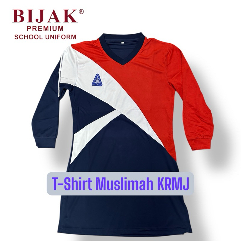 New T-Shirt Muslimah KRMJ Jersey Muafakat Johor/ Baju Karektor Murid ...