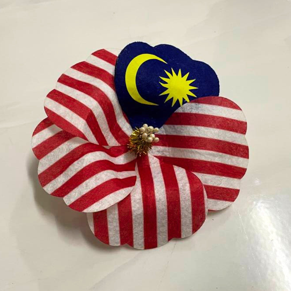 Bunga Raya Merdeka Jalur Gemilang | Shopee Malaysia