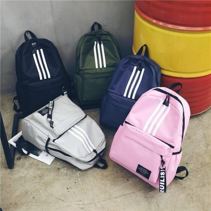 BBD Unisex Style Canvas School Backpack | Shopee Malaysia