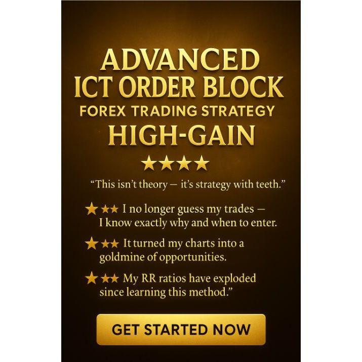 Advanced ICT Order Block Forex Trading Strategy: High-Gain | Shopee ...