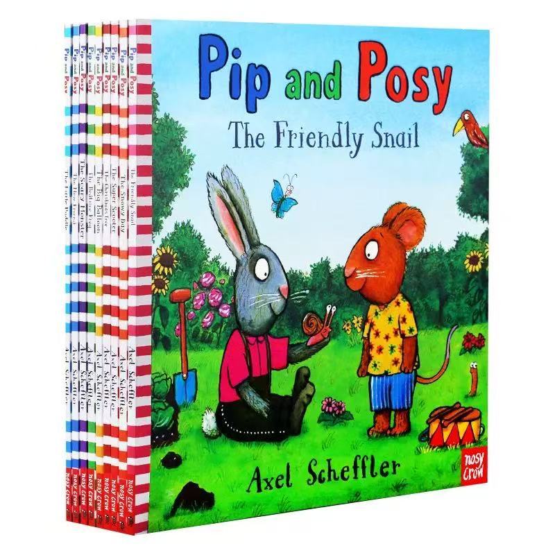 10 Volumes Pip And Posy English Picture Book Children's Emotional ...