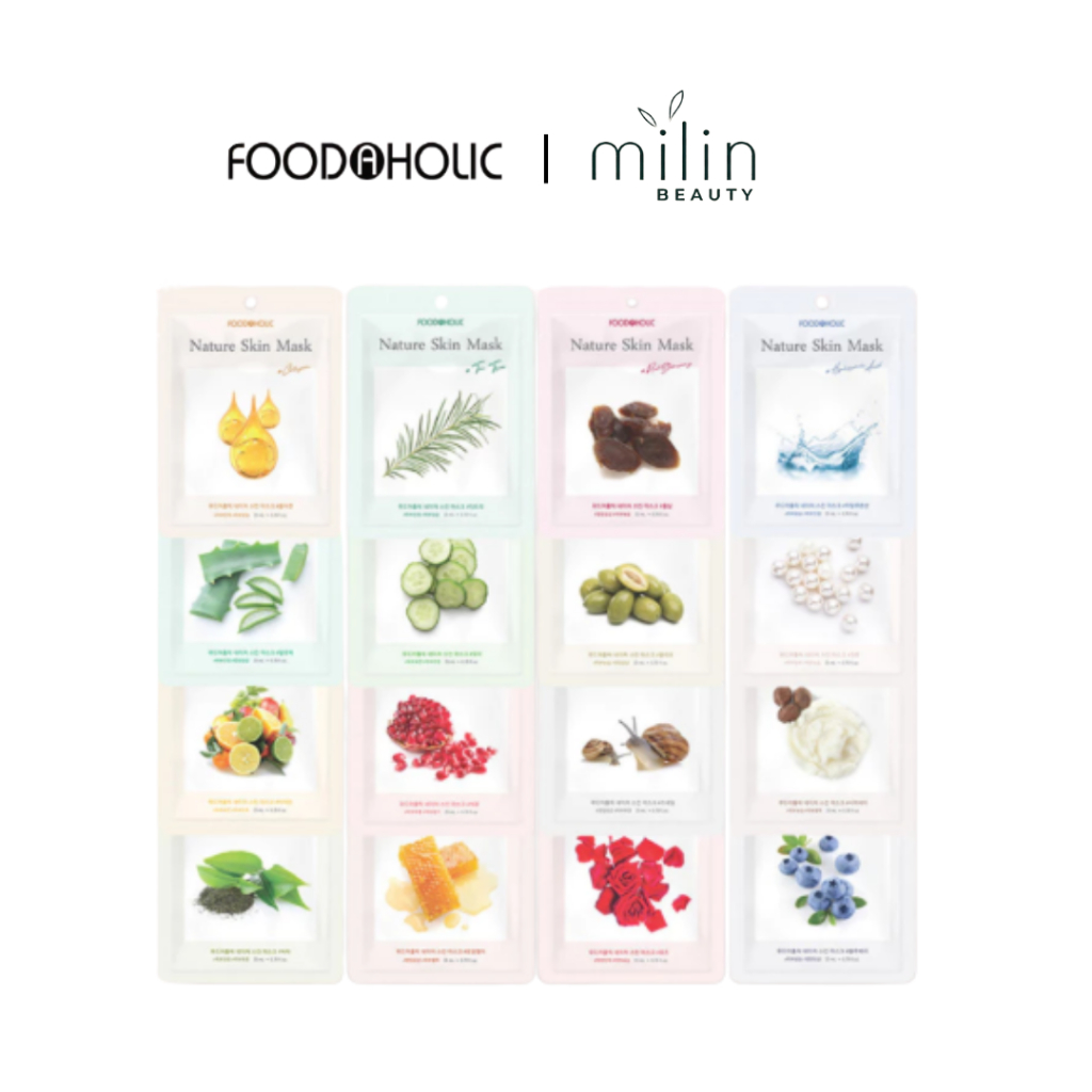 FOODAHOLIC Nature Skin Mask (23ml) | Shopee Malaysia